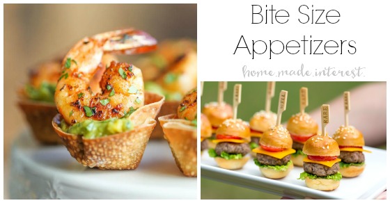 Bite Size Appetizers for Parties - Home. Made. Interest.