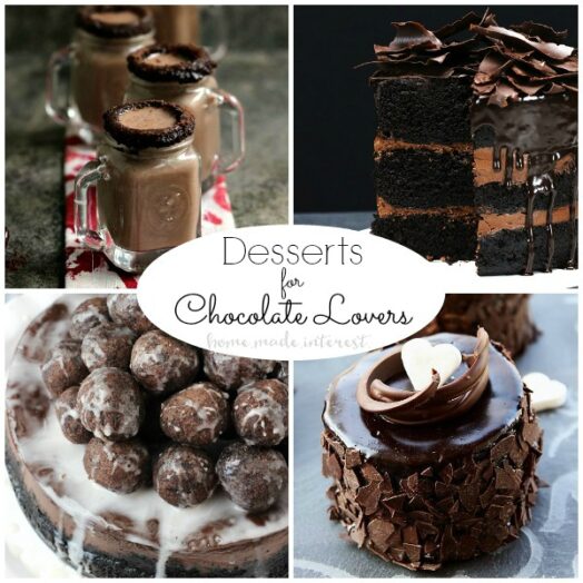 Chocolate Dessert Recipes for Chocolate Lovers - Home. Made. Interest.