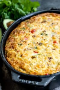 Mexican Crustless Quiche - Home. Made. Interest.