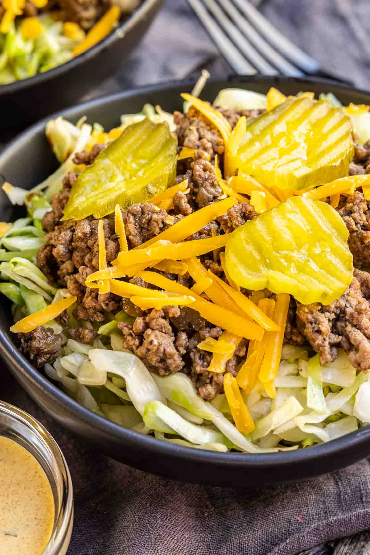 Keto Big Mac Bowl - Home. Made. Interest.