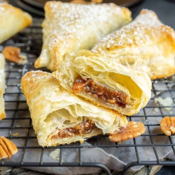 Puff Pastry Pecan Pies Recipe - Home. Made. Interest.