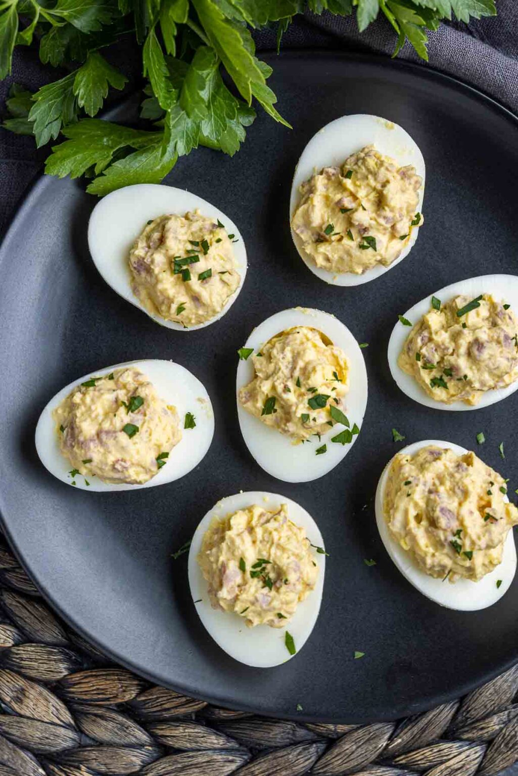 Deviled Ham Stuffed Eggs Recipe - Home. Made. Interest.