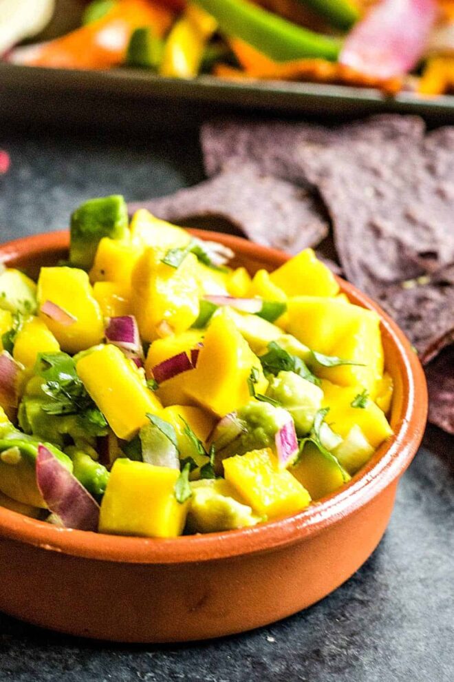Fresh Mango Avocado Salsa Recipe - Home. Made. Interest.