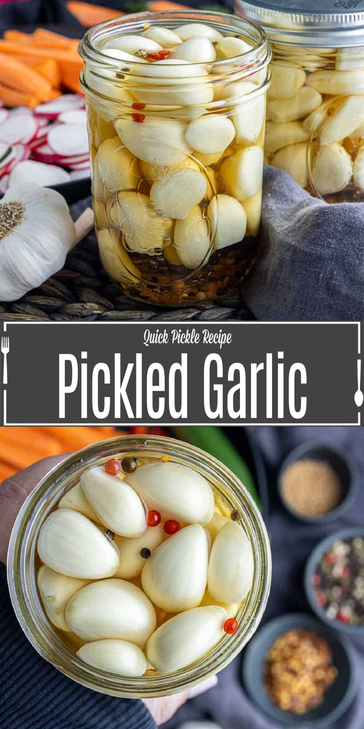 Quick Pickled Garlic Recipe - Home. Made. Interest.