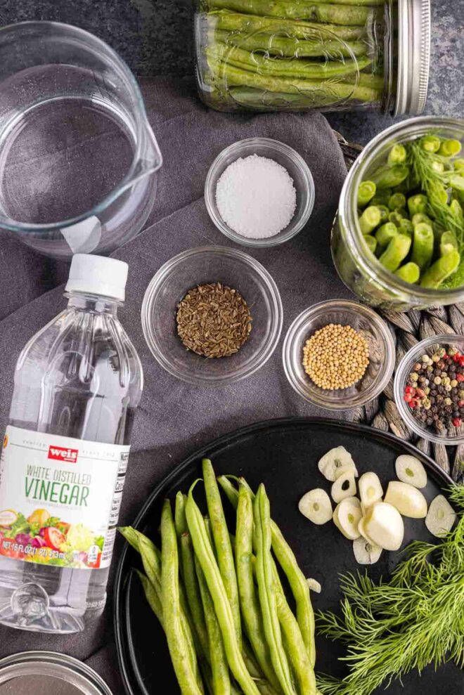 Pickled Green Beans Recipe {Dilly Beans} - Home. Made. Interest.