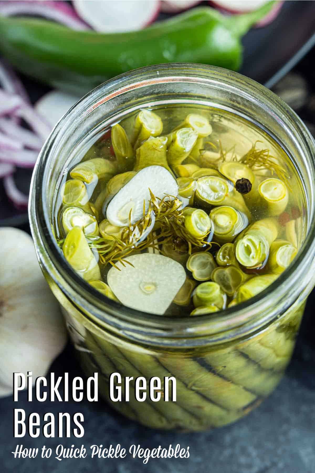 Pickled Green Beans Recipe {Dilly Beans} - Home. Made. Interest.