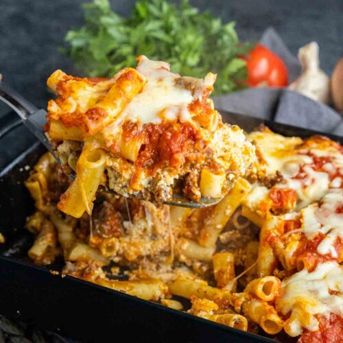 Sausage Baked Ziti Recipe - Home. Made. Interest.