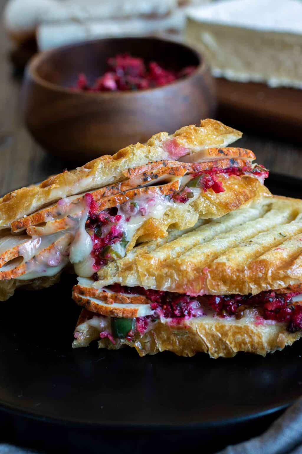 Turkey Panini with Brie and Cranberry - Home. Made. Interest.