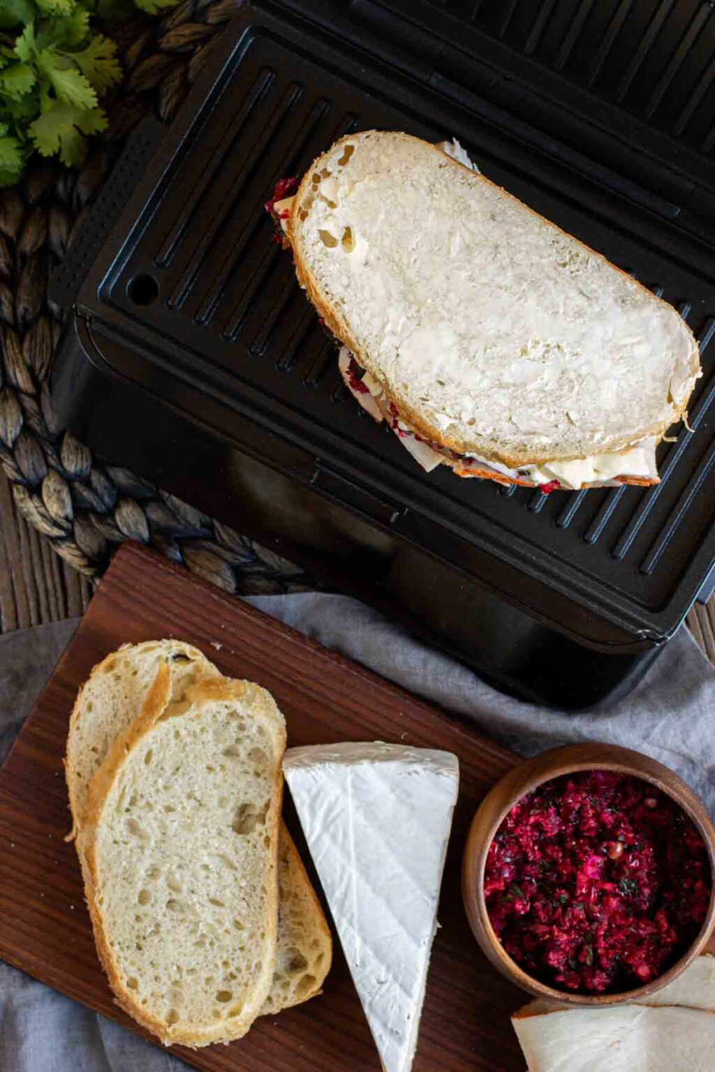 Turkey Panini with Brie and Cranberry - Home. Made. Interest.