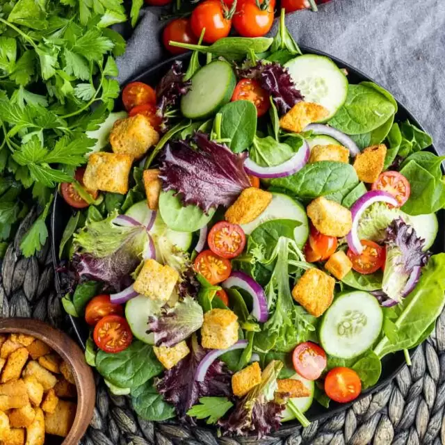 Mixed Green Salad: A Simple and Healthy Meal Choice - Home. Made. Interest.