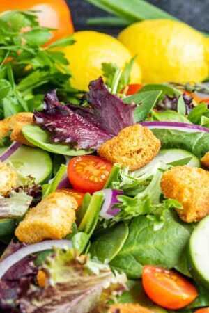 Mixed Green Salad: A Simple and Healthy Meal Choice - Home. Made. Interest.