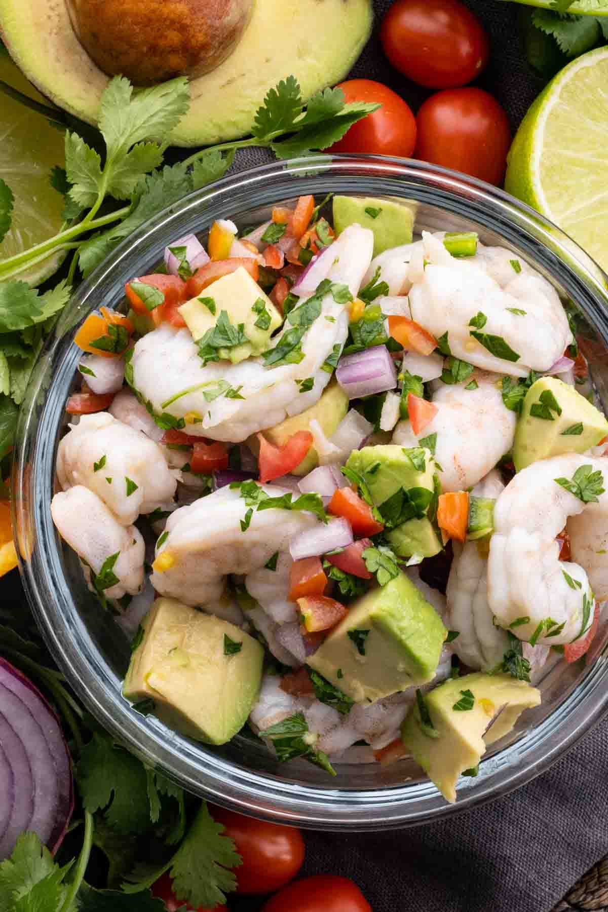 Peruvian Shrimp Ceviche