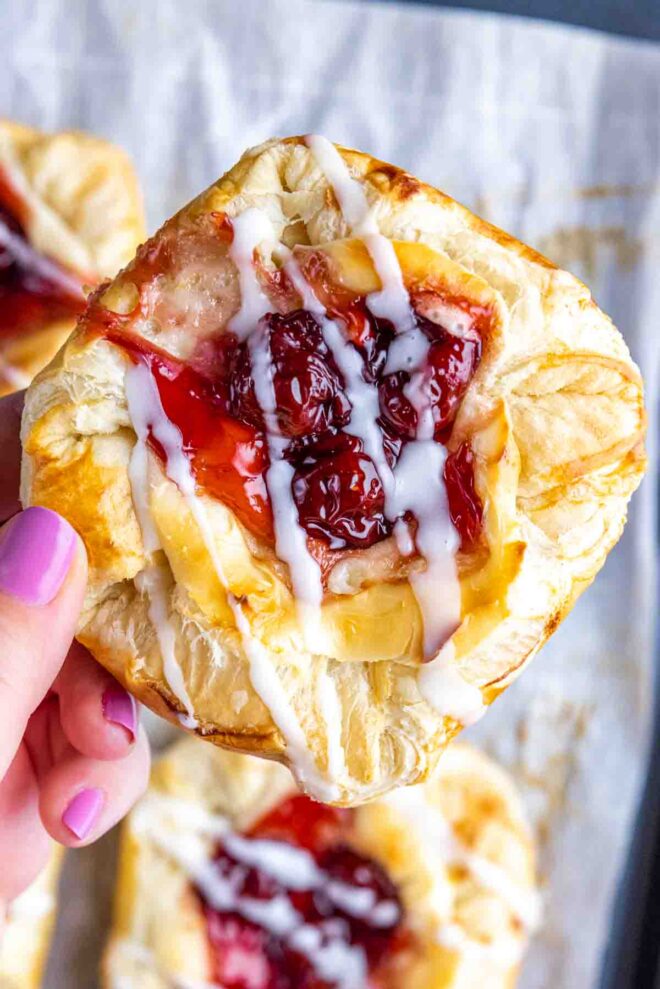 Easy Cherry Danish with Cream Cheese - Home. Made. Interest.