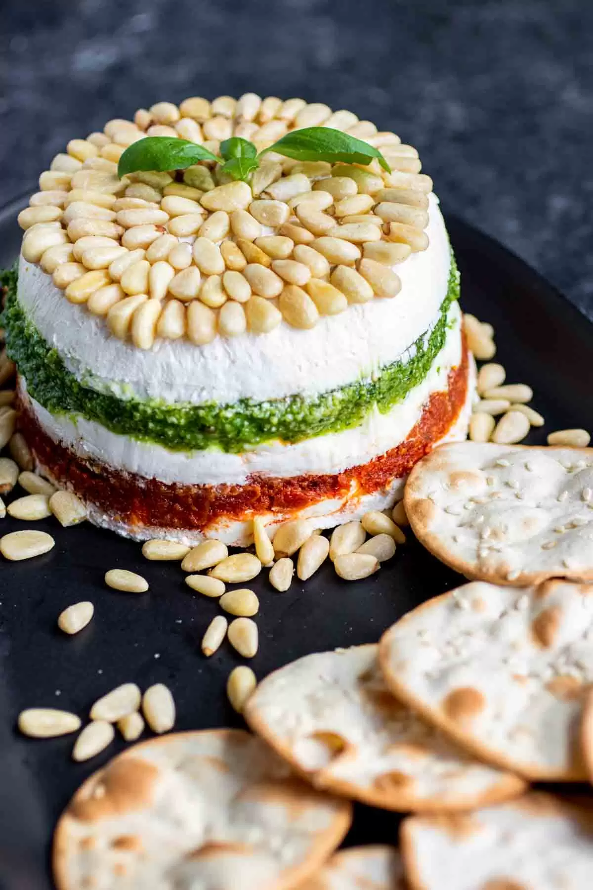 Pesto Cream Cheese Spread - Home. Made. Interest.