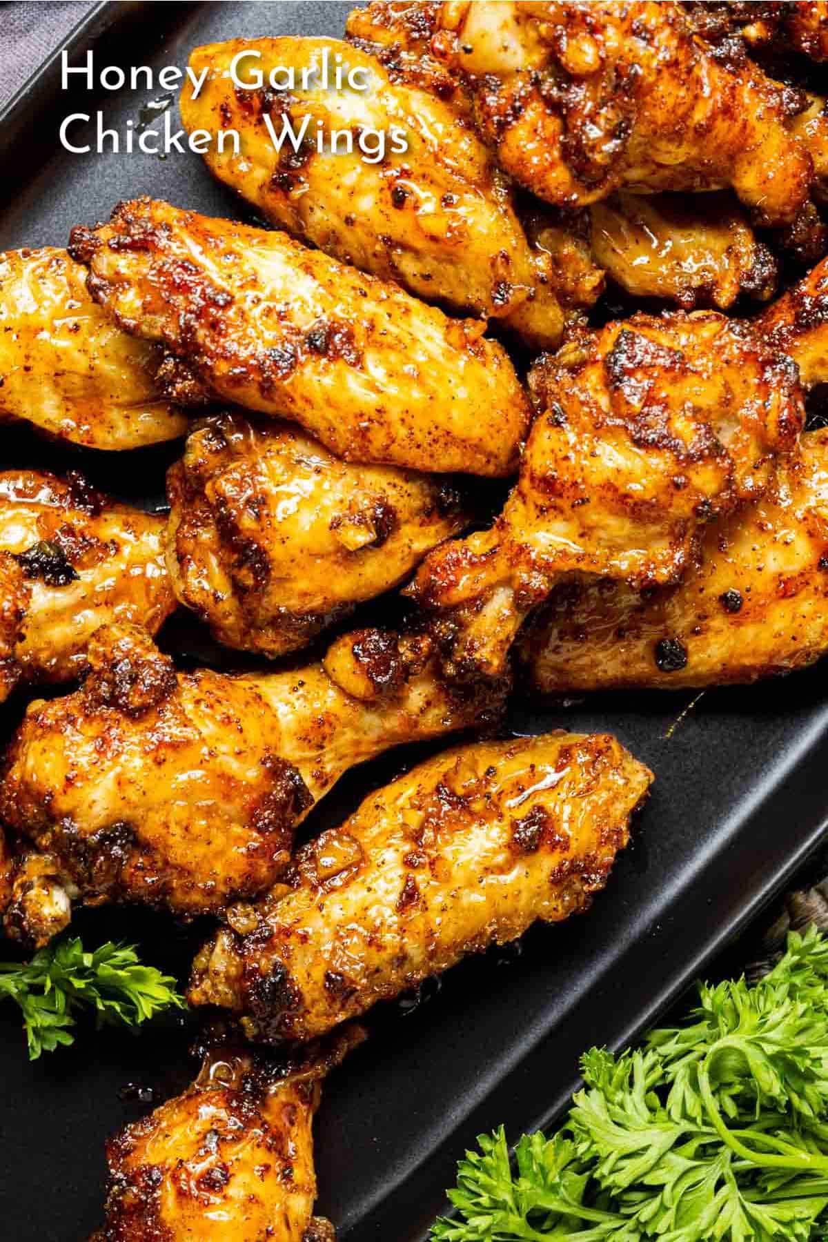 Air Fryer Honey Garlic Chicken Wings - Home. Made. Interest.