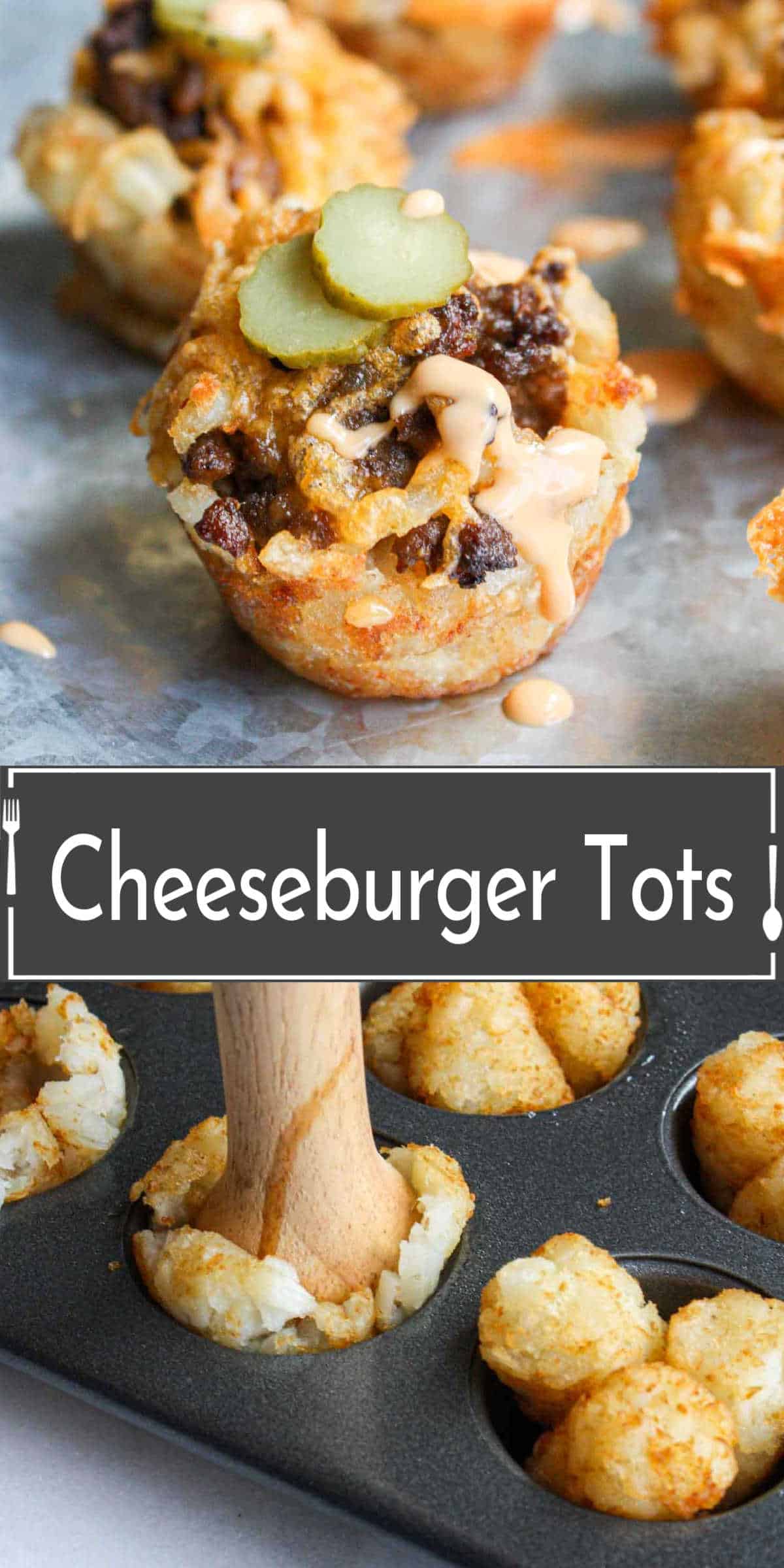 Cheeseburger Tater Tot Cups - Home. Made. Interest.
