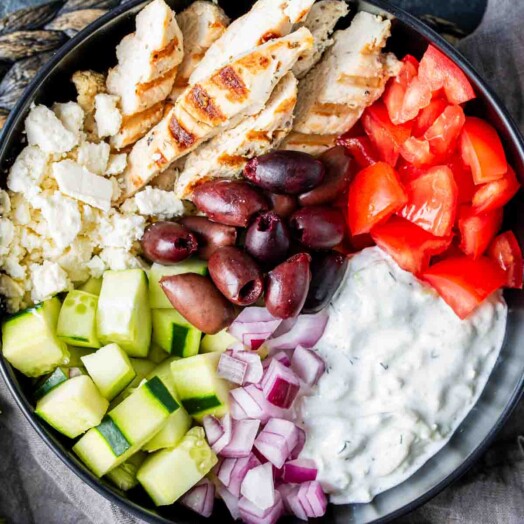 Easy Chicken Gyro Bowl - Home. Made. Interest.