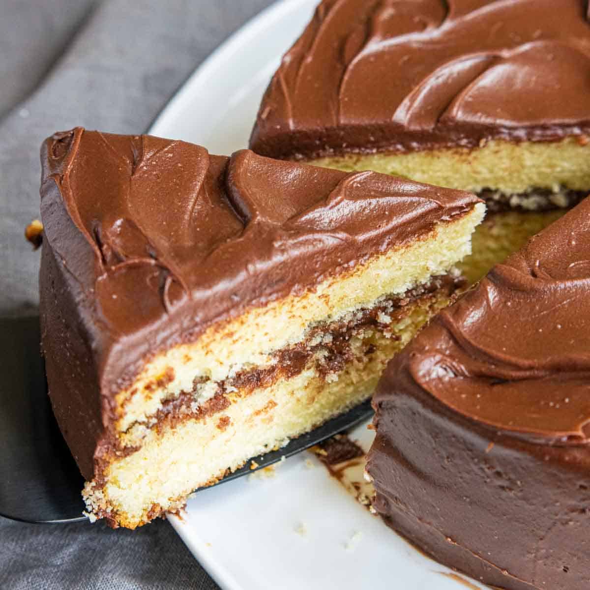 Yellow Butter Vanilla Cake
