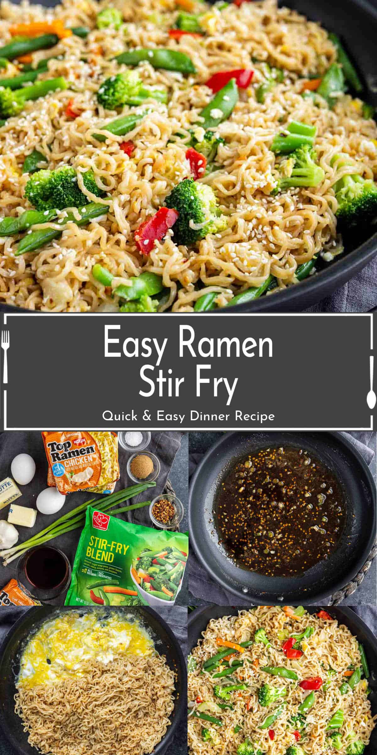 Quick and Easy Ramen Stir Fry - Home. Made. Interest.