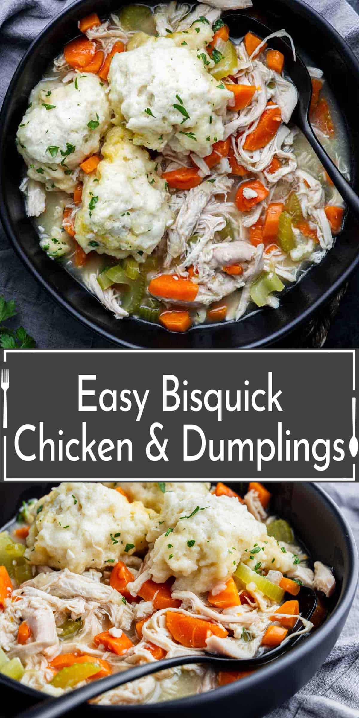Homemade Bisquick Chicken and Dumplings - Home. Made. Interest.