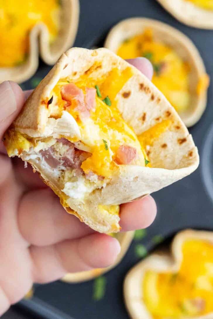 Make-Ahead Breakfast Burrito Cups in 30 Minutes - Home. Made. Interest.