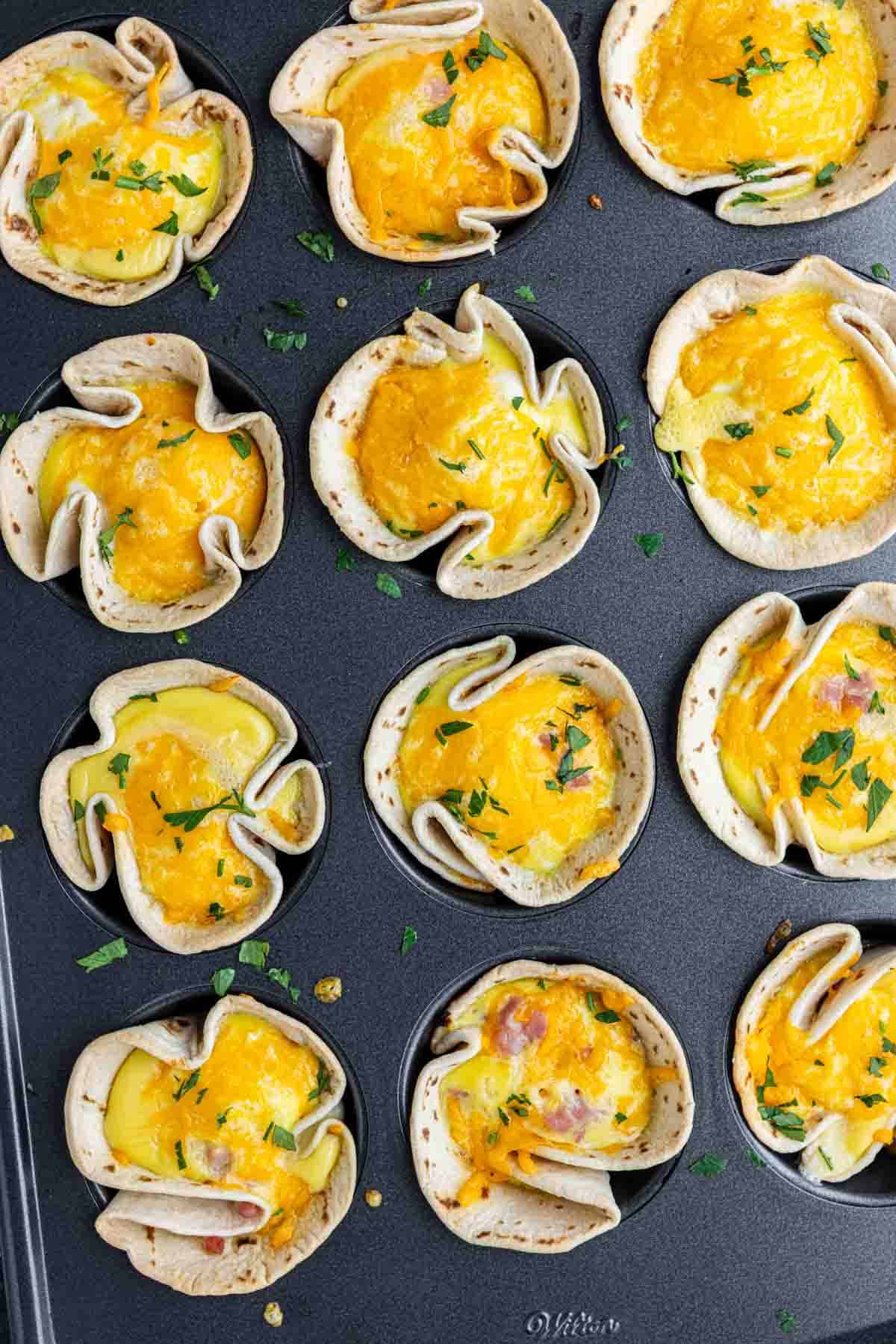 Make-Ahead Breakfast Burrito Cups in 30 Minutes - Home. Made. Interest.