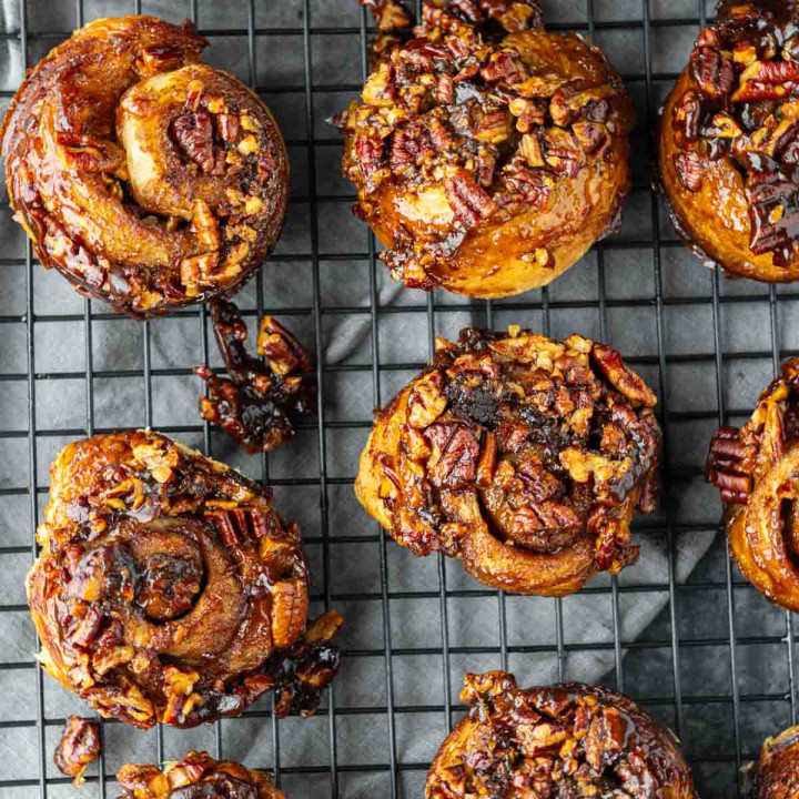 Easy Sticky Buns with Puff Pastry - Home. Made. Interest.